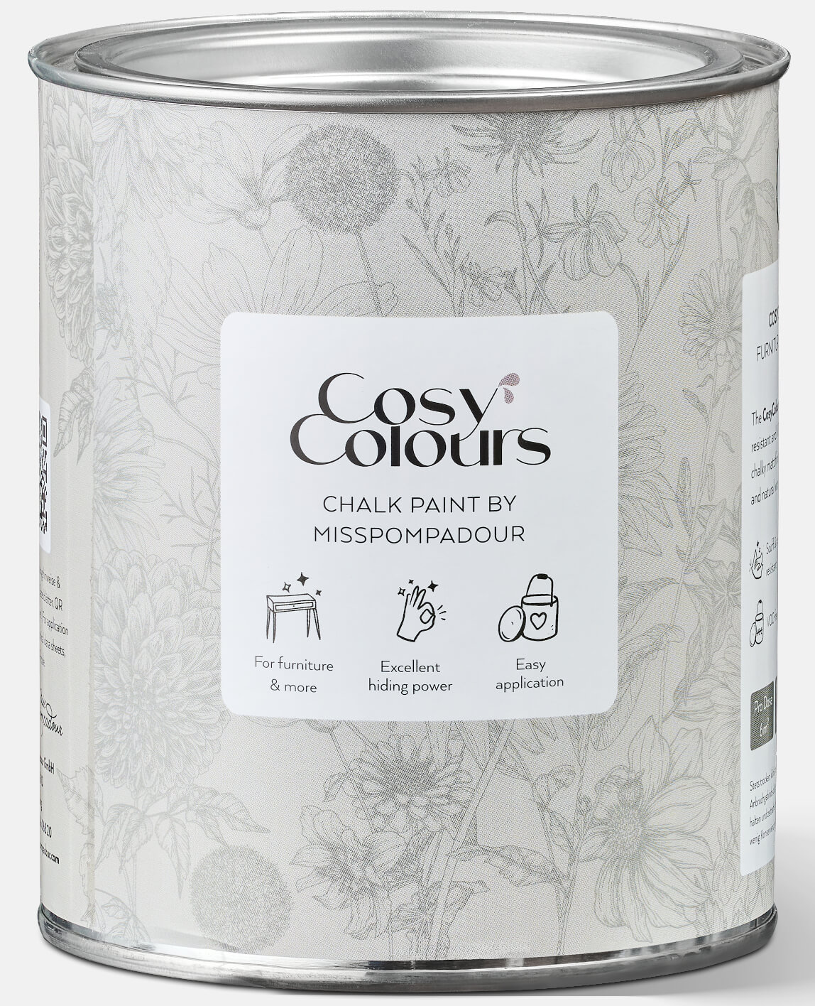 CosyColours Comfort Grey Kreidefarbe - Möbellack