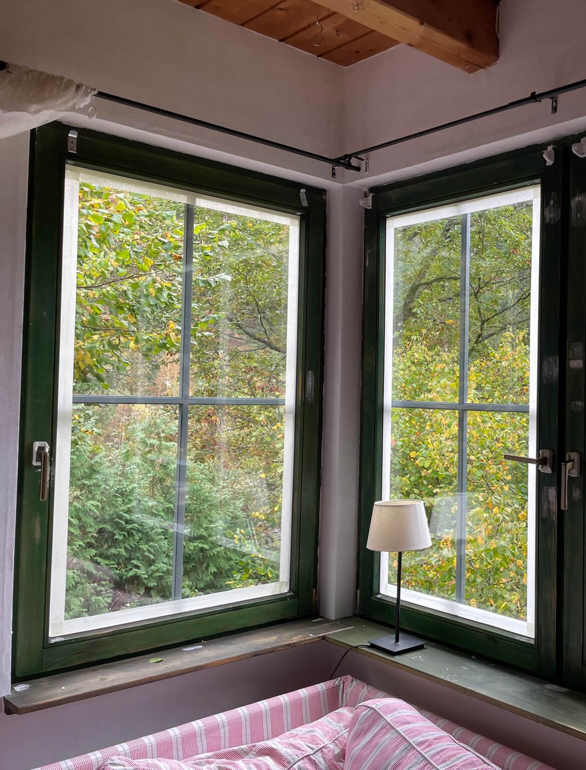 Braune Fenster Wei Streichen Vorher Nachher