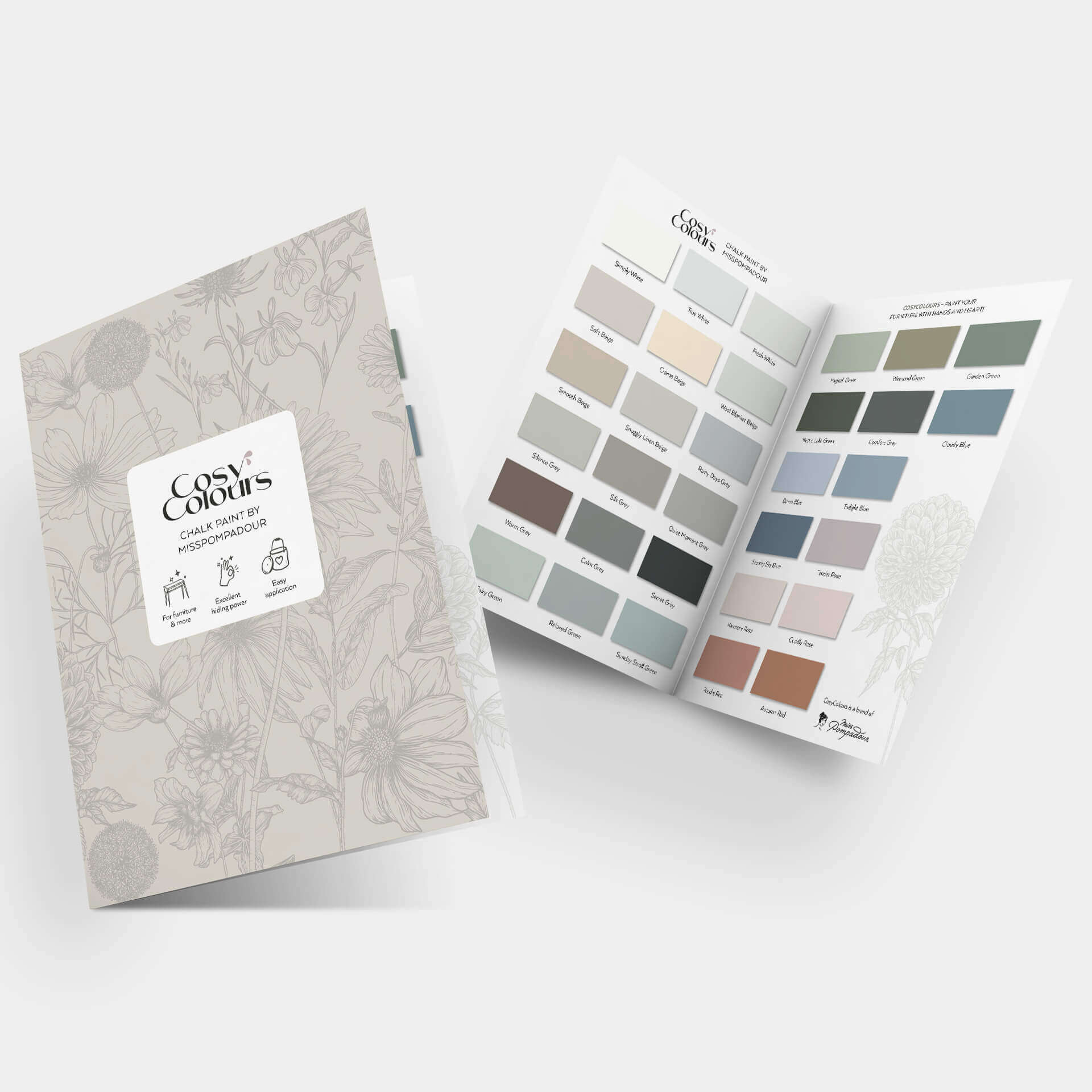 Colour cards & samples