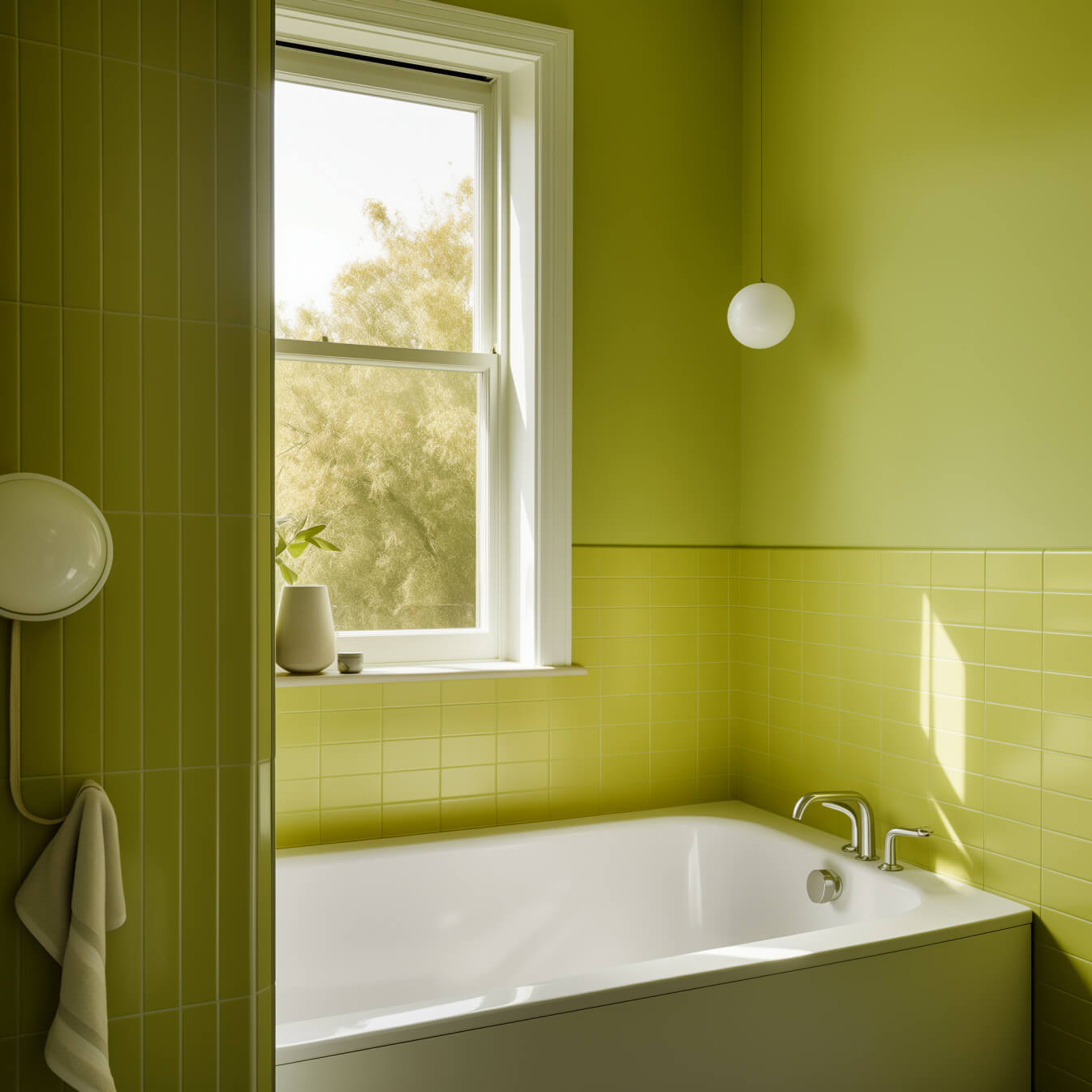 Tendance couleur 2024 - vert avec pistache