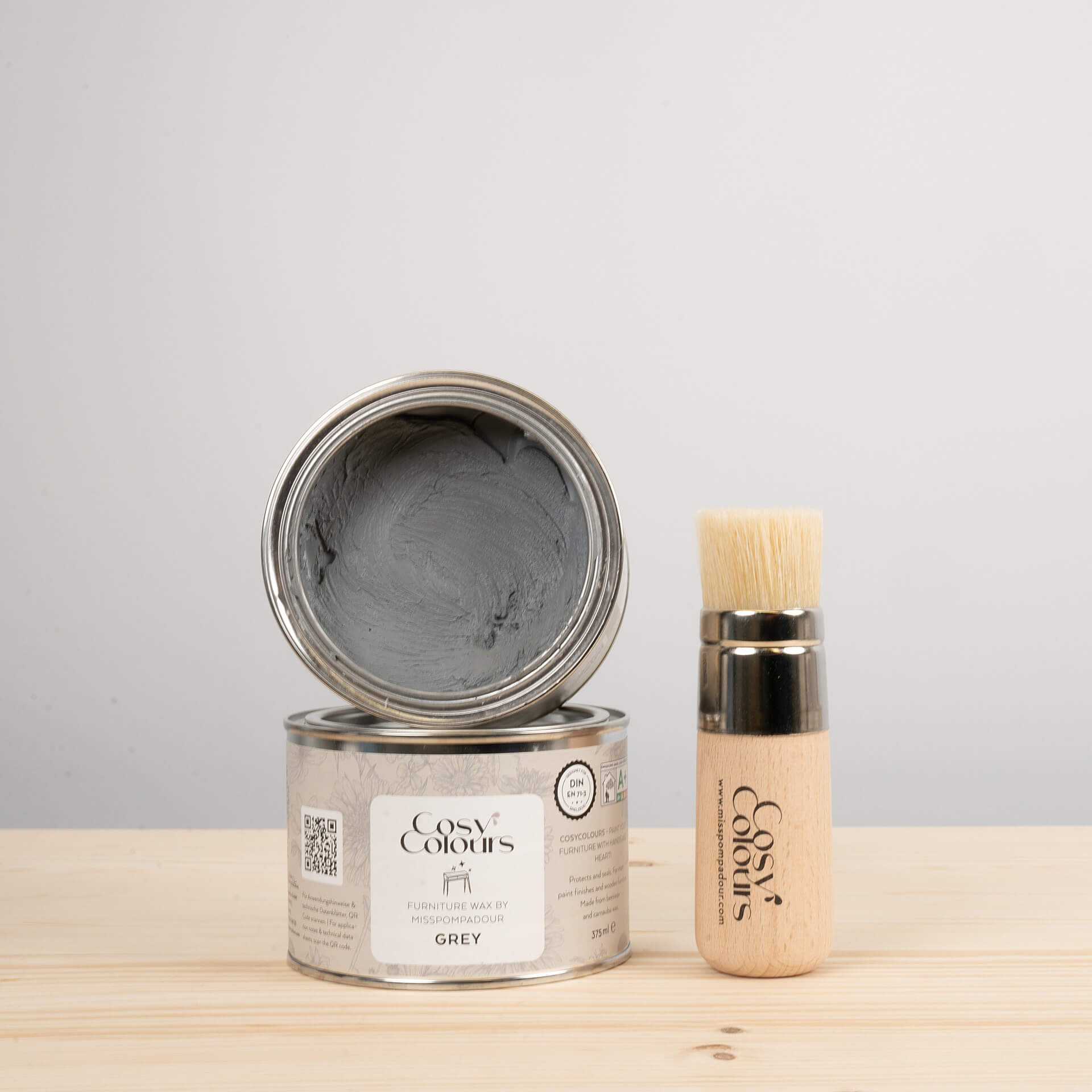 CosyColours Furniture Wax Grey