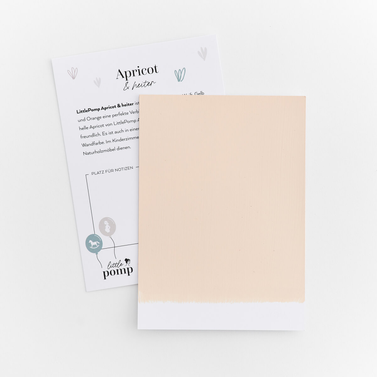 Farbkarten Muster - LittlePomp Kollektion - Rosa & Furchtlos