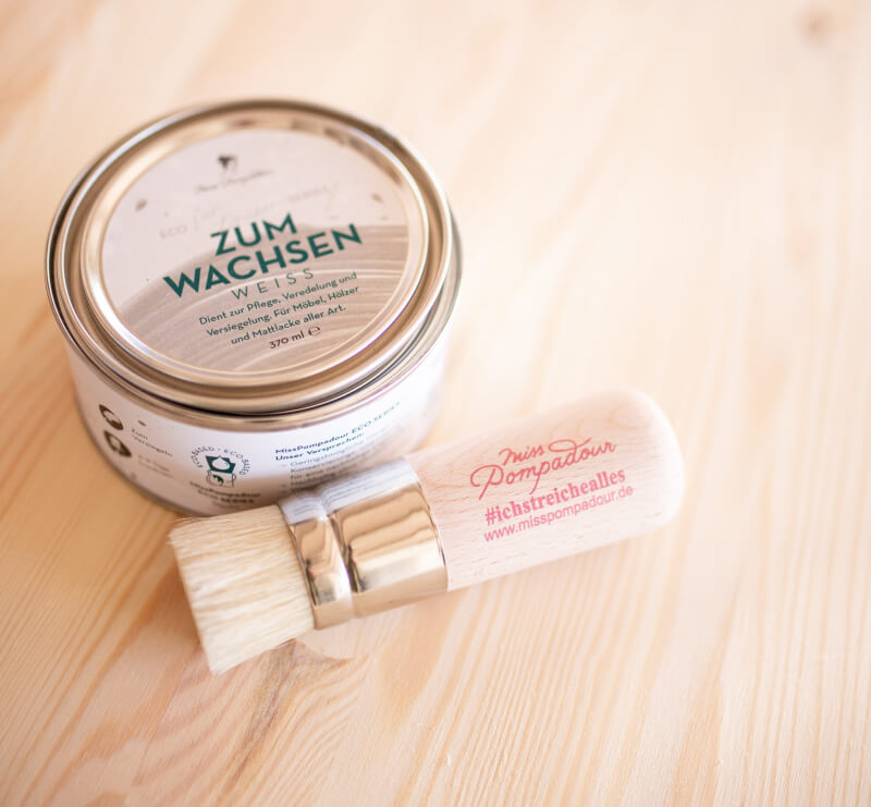 Wunderbar Miss Pompadour Kreidefarbe Bild