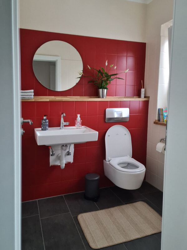 Fliesenlack rot: Farbe für Fliesen kaufen | MissPompadour