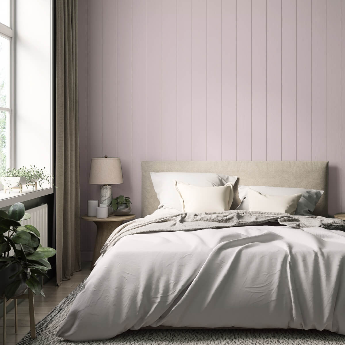 Rose with Cherry Blossom - Washable Wall Paint