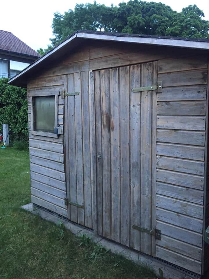 Gartenhaus streichen: Anleitung | MissPompadour