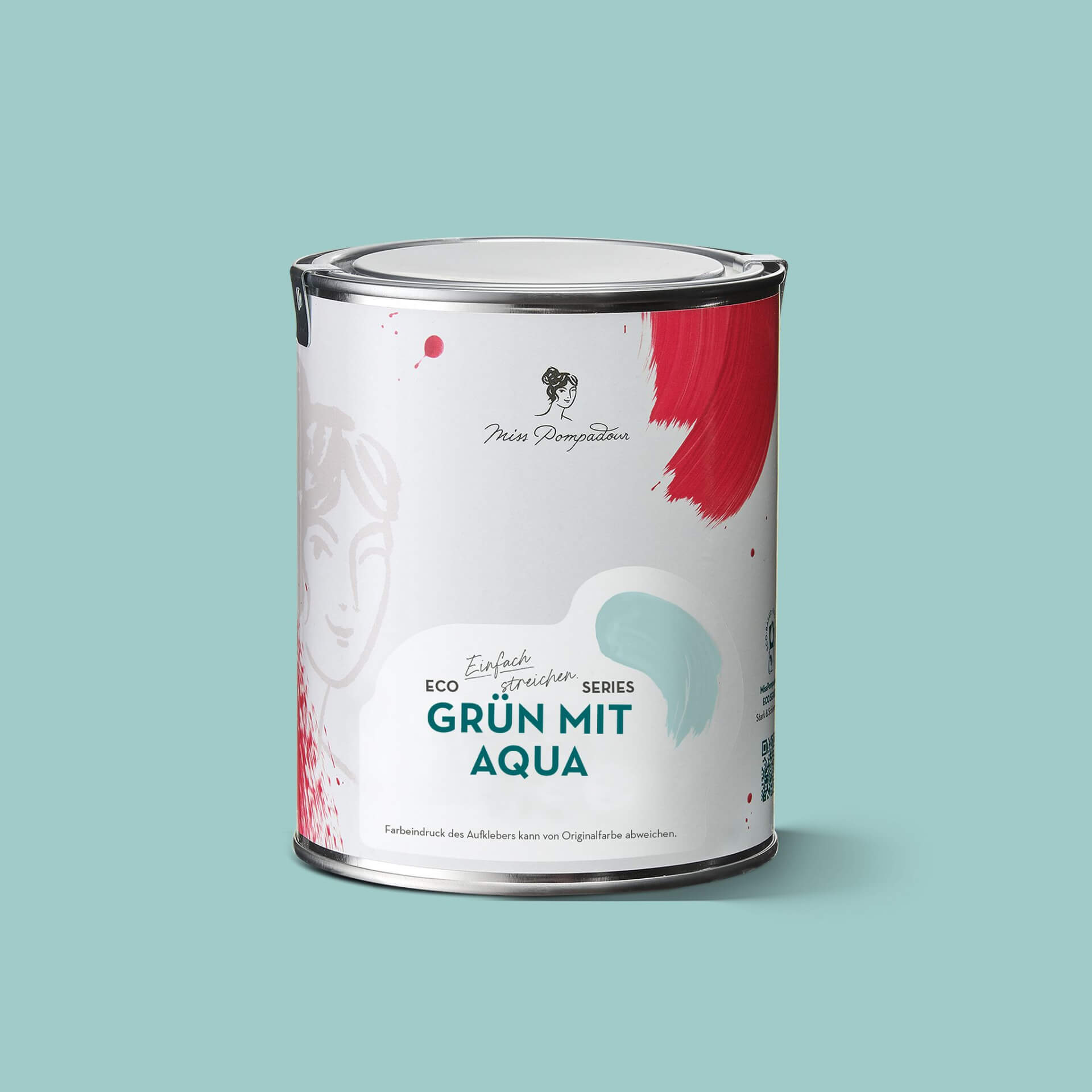 Grün mit Aqua - Fliesen- & Holzlack | MissPompadour DE