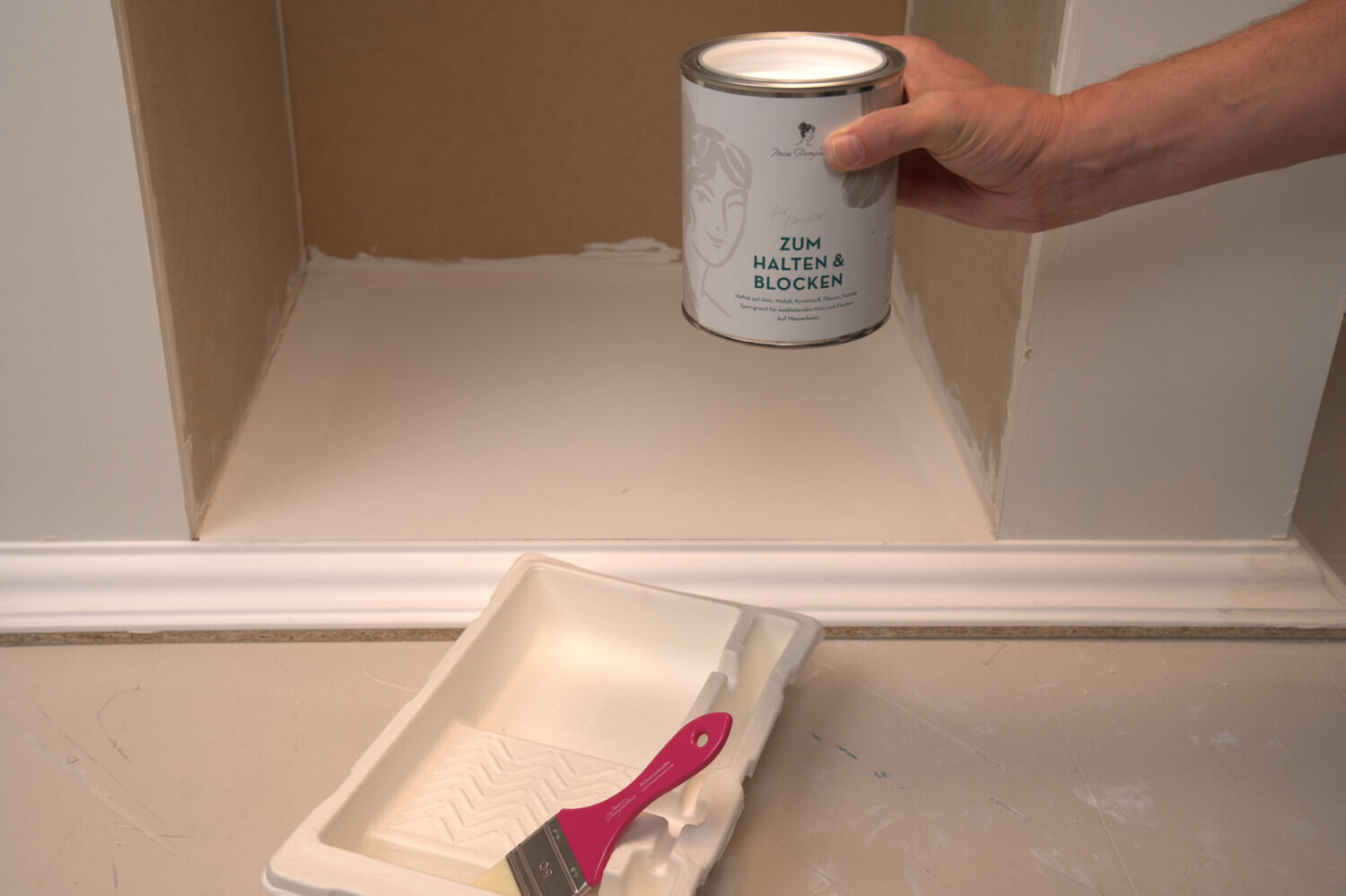 DIY Deko-Kamin mit MissPompadour | inkl. Videoanleitung