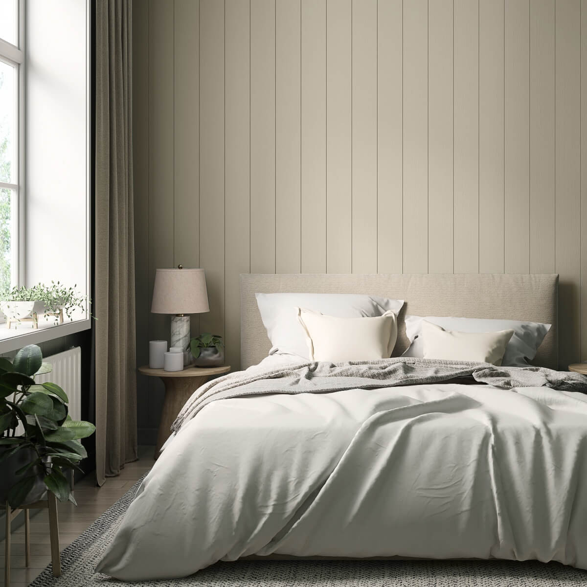 Beige mit Sand - Abwaschbare Wandfarbe | MissPompadour CH