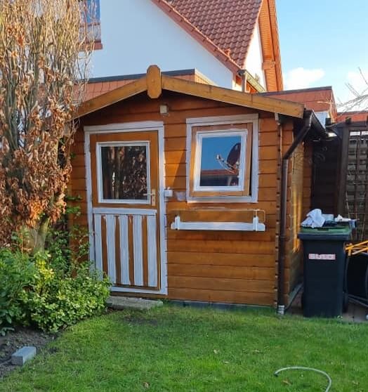 Gartenhaus streichen: Anleitung | MissPompadour