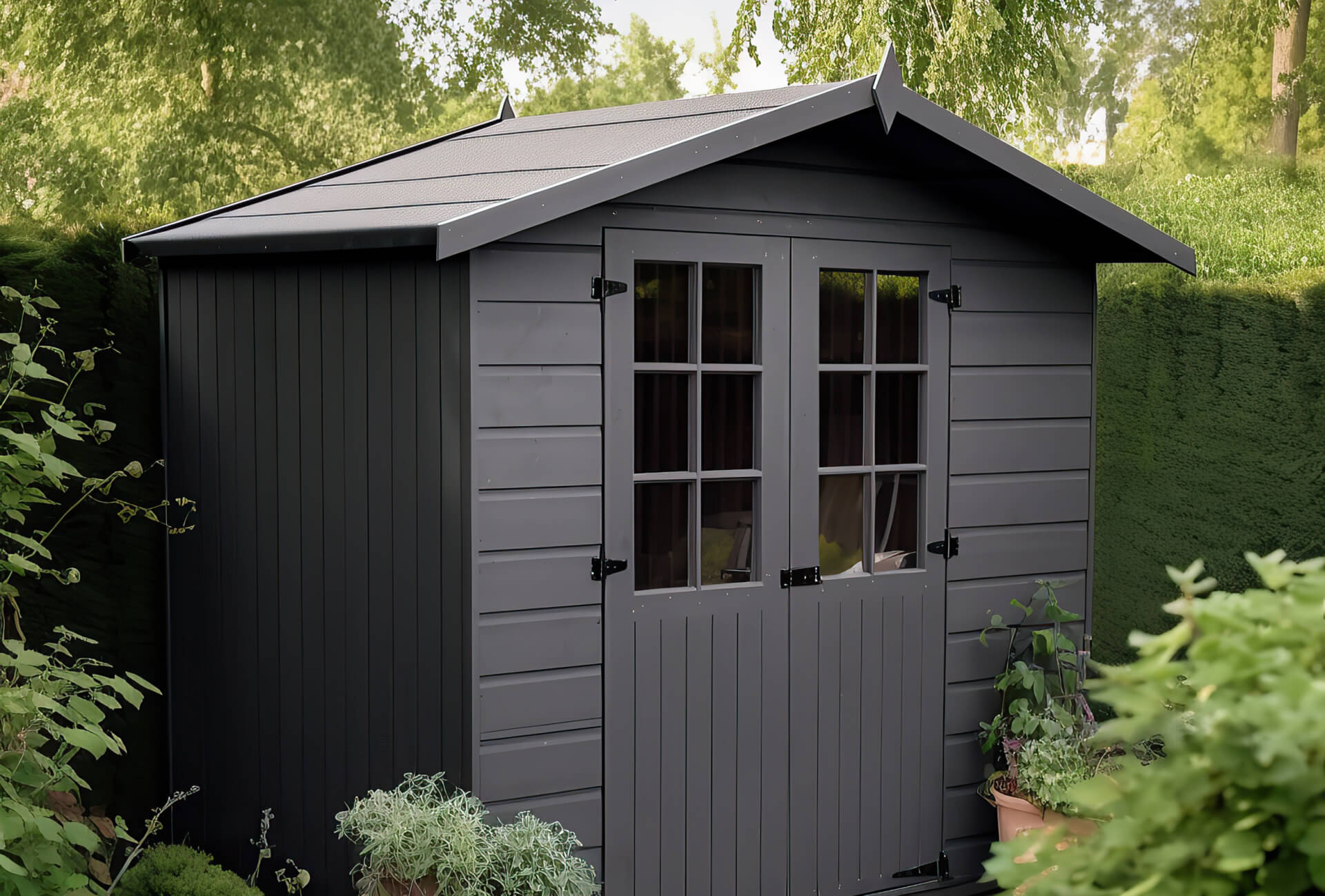 Peindre une cabane de jardin : Instructions | MissPompadour